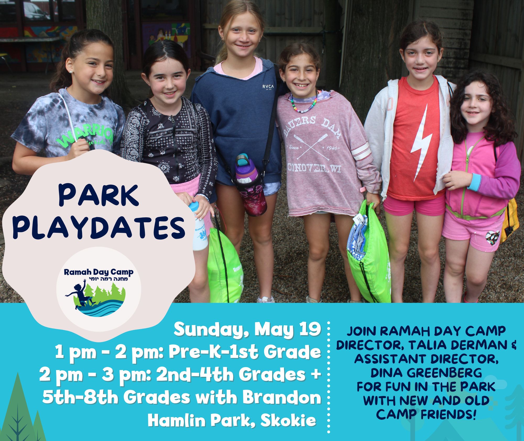 Park Playdate 2024 - Ramah Day Camp